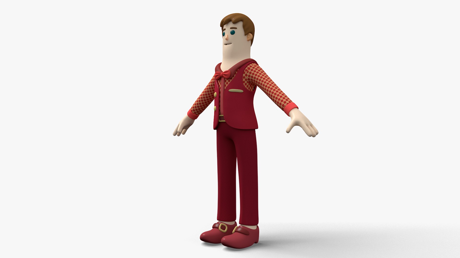 3D Presenter Boy Model - TurboSquid 1642815