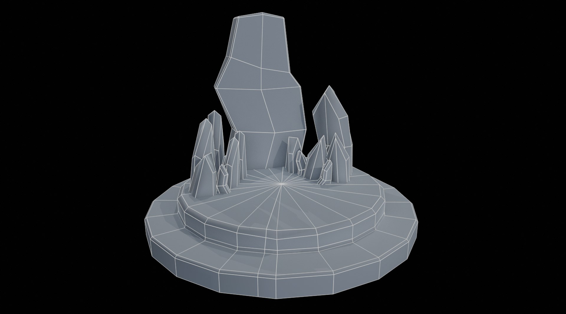 3D Model Stylized Runestone Crystal Model - TurboSquid 2054707