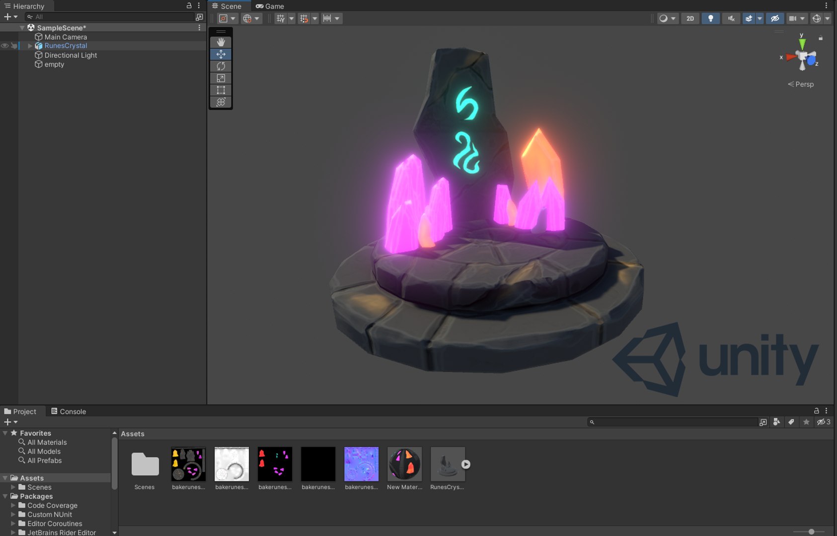 3D Model Stylized Runestone Crystal Model - TurboSquid 2054707