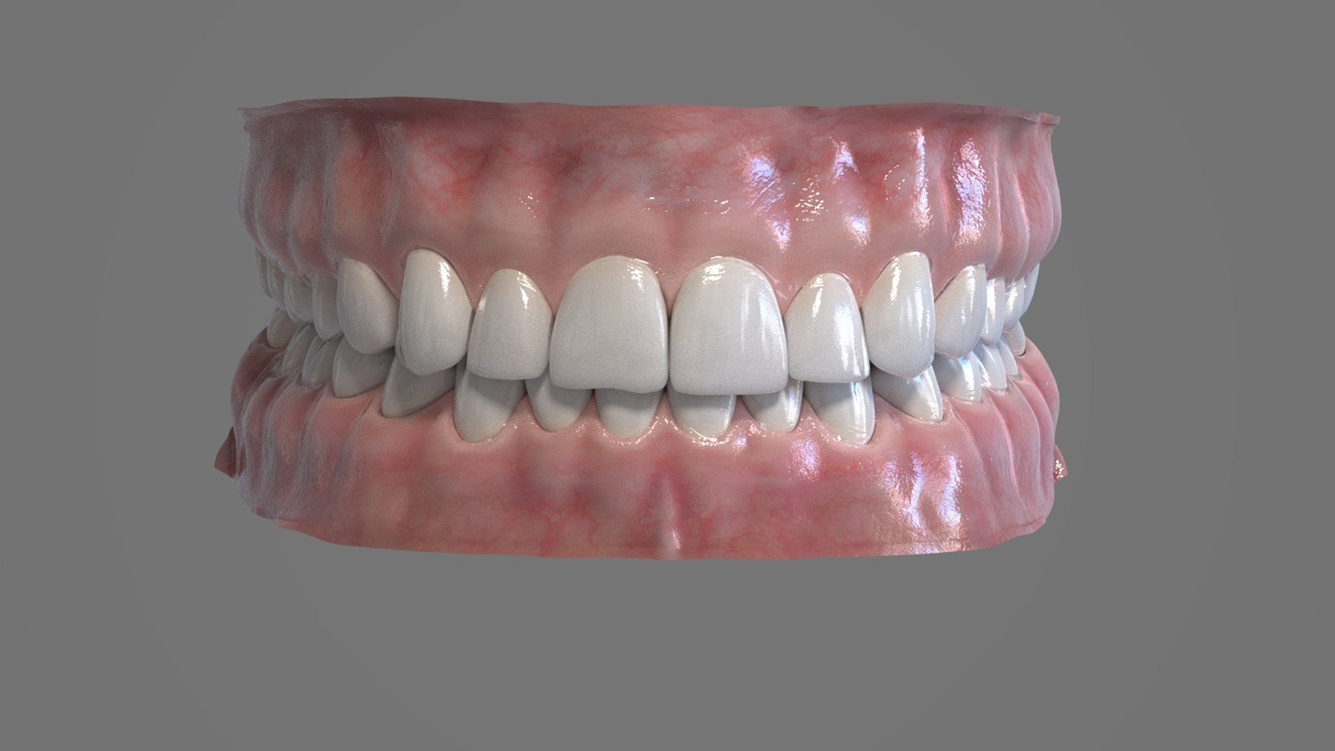 3D Model Realistic Human Mouth - TurboSquid 2405749