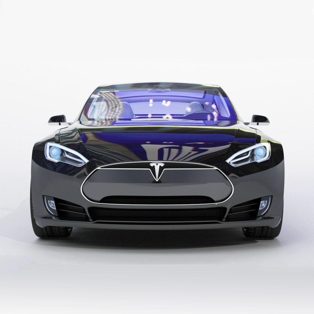 3d model tesla modeled