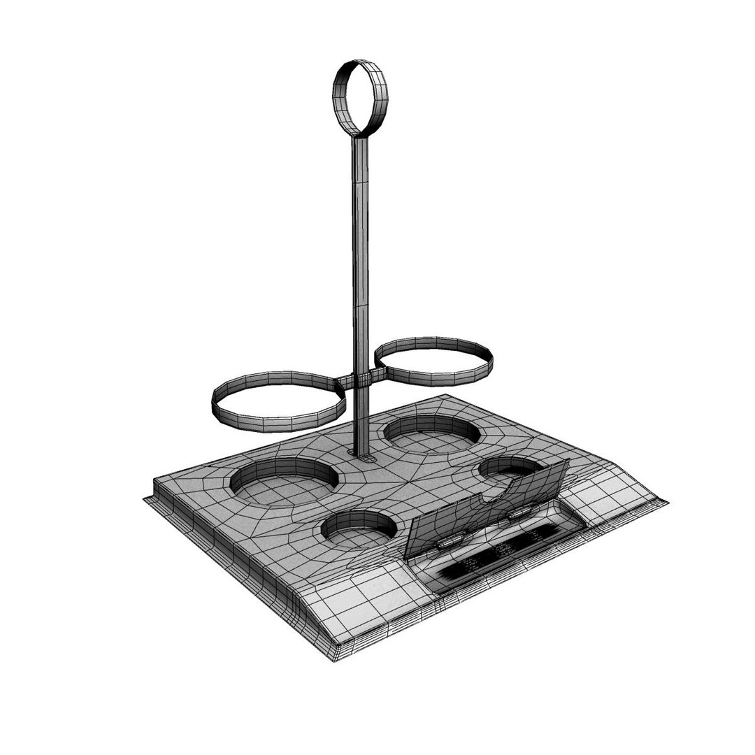 Condiment holder 3D model - TurboSquid 1657714