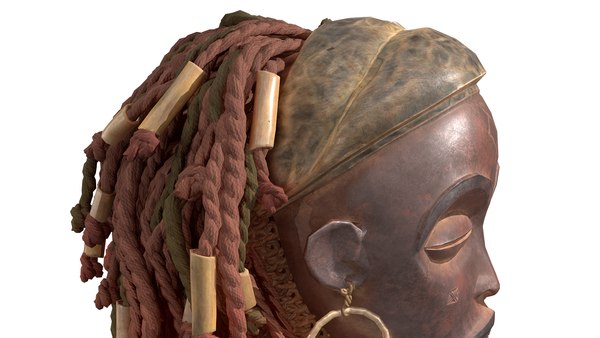 3D African Chokwe Masks Collection model - TurboSquid 1834819