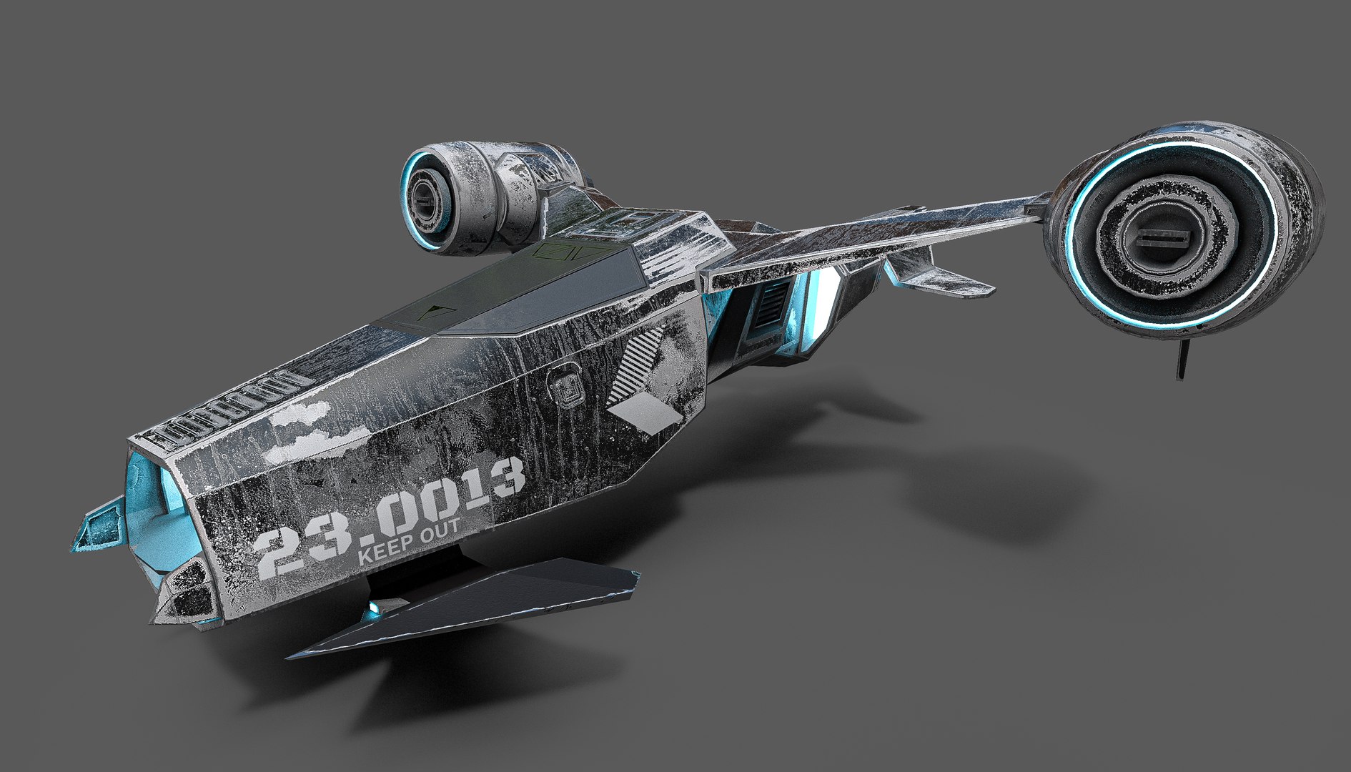 Spacecraft N2 3D Model - TurboSquid 1955036