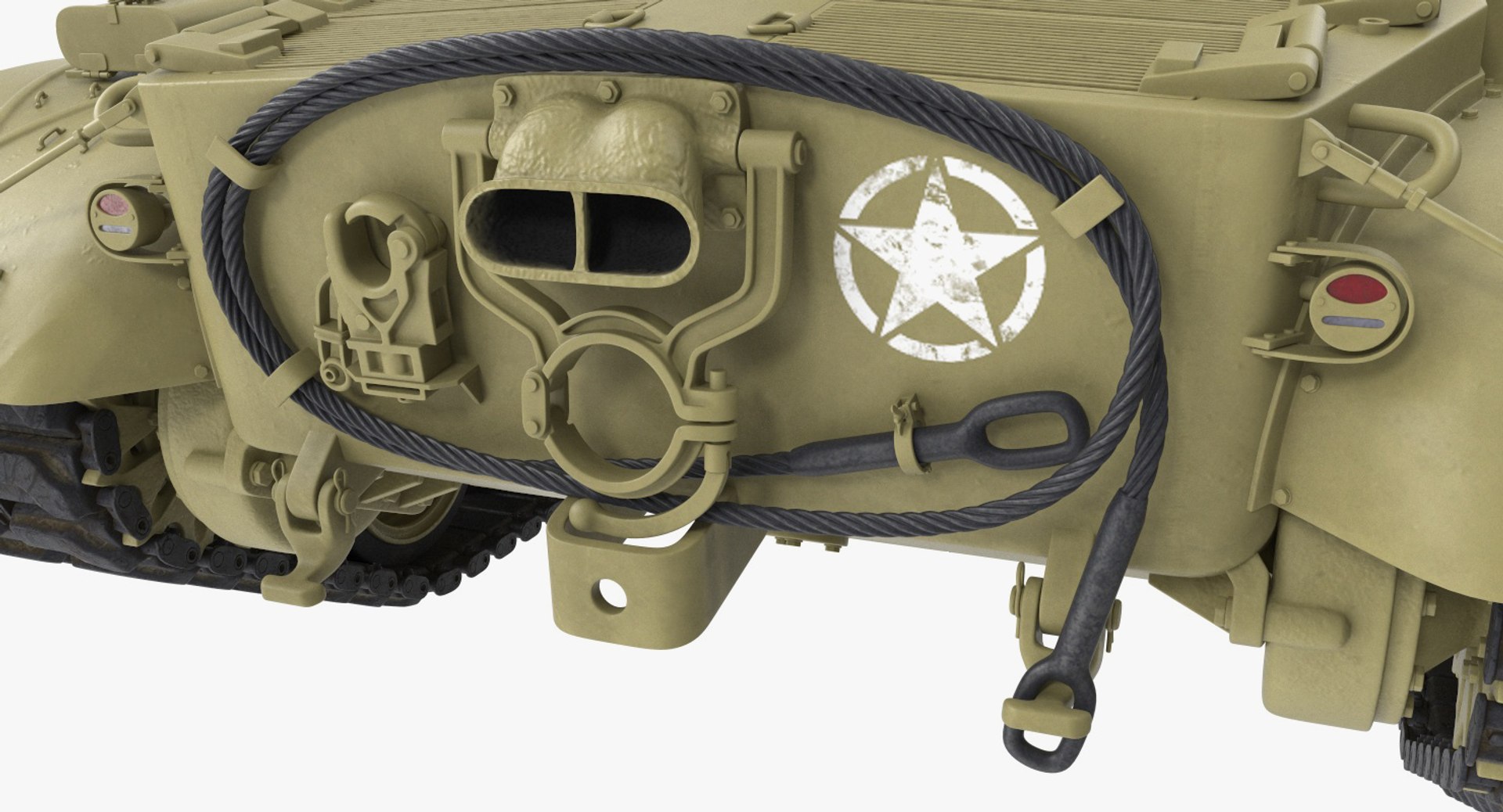 M26 Heavy Tank Pershing 3D Model - TurboSquid 1314177