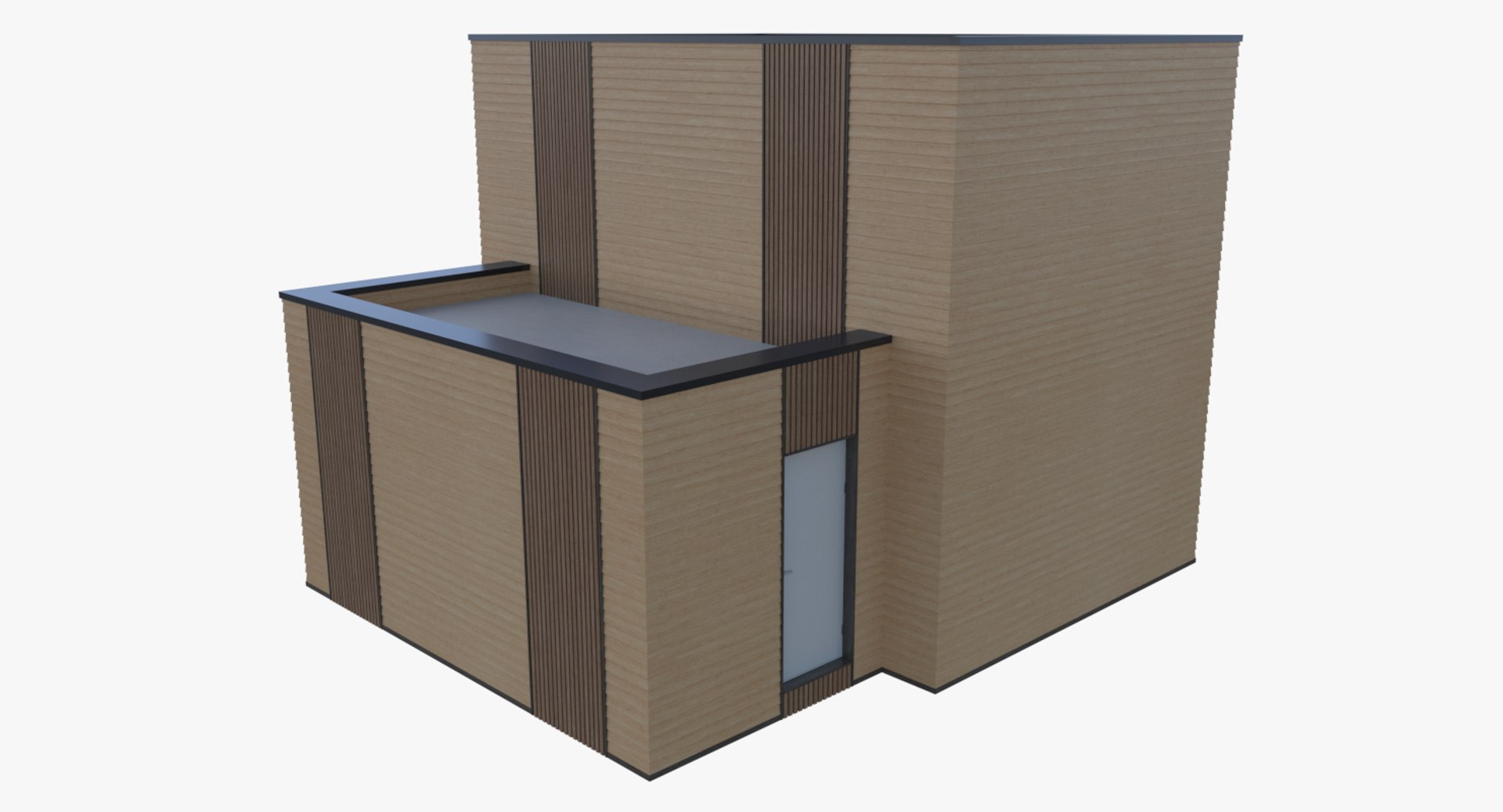 3d Modern Micro Home Interior