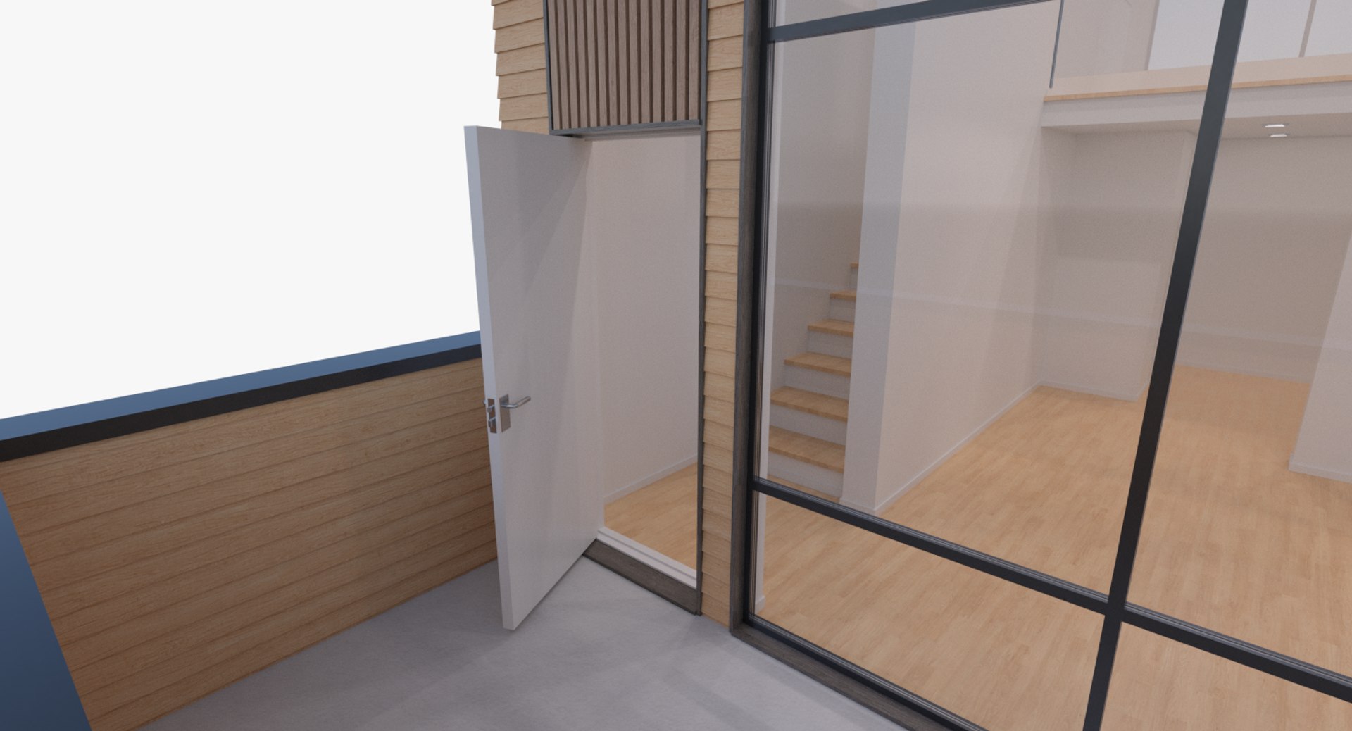 3d Modern Micro Home Interior