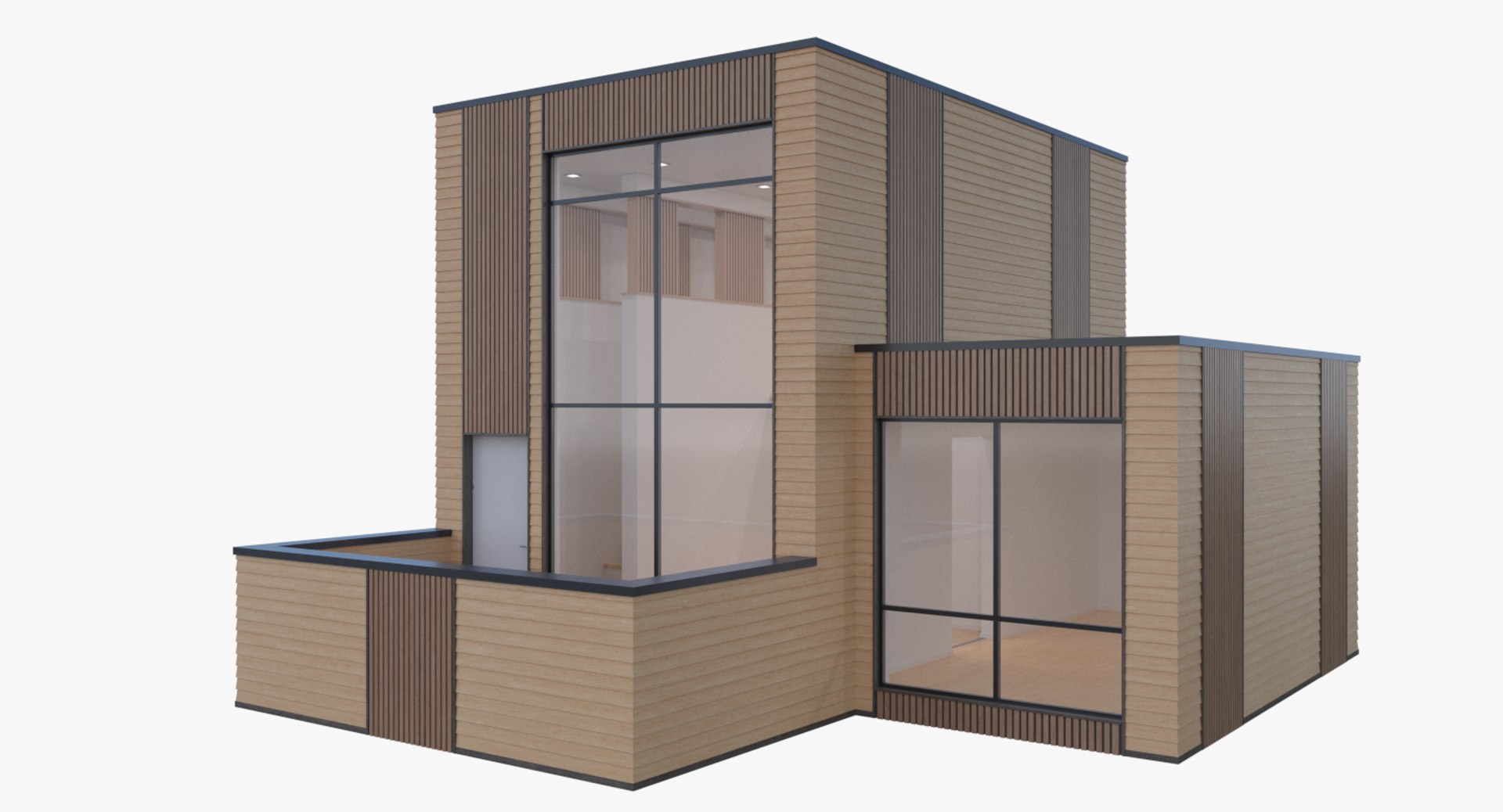 3d Modern Micro Home Interior