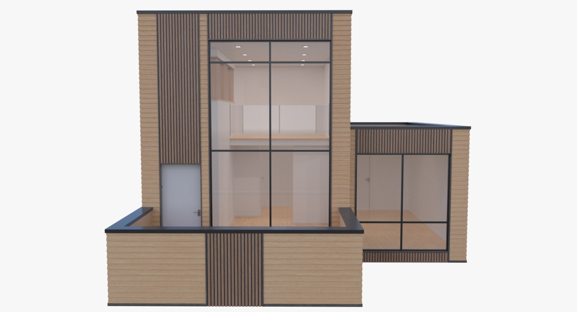 3d Modern Micro Home Interior