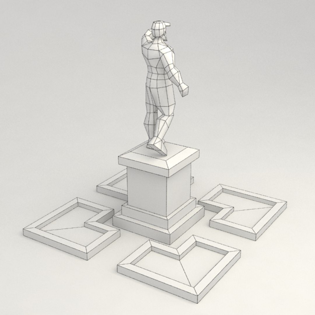 3d Statue