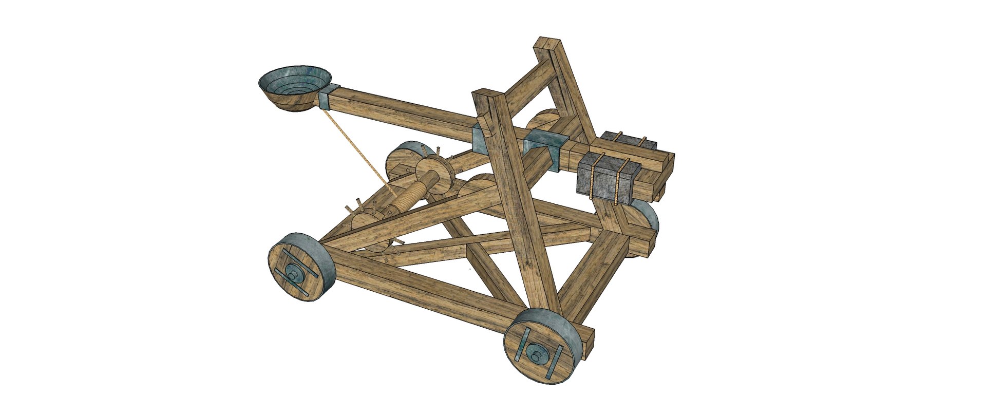 Catapult model - TurboSquid 1341393