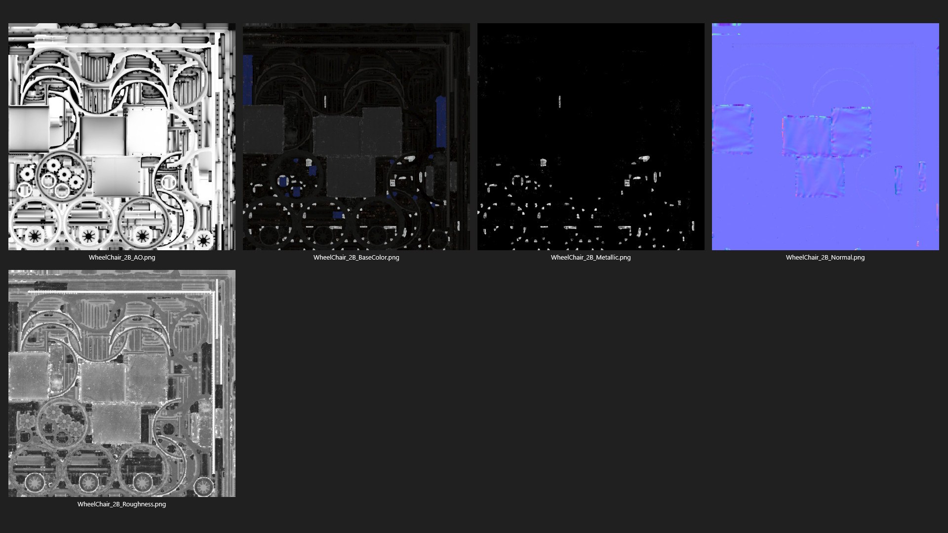 Wheelchair 2B model - TurboSquid 2084652