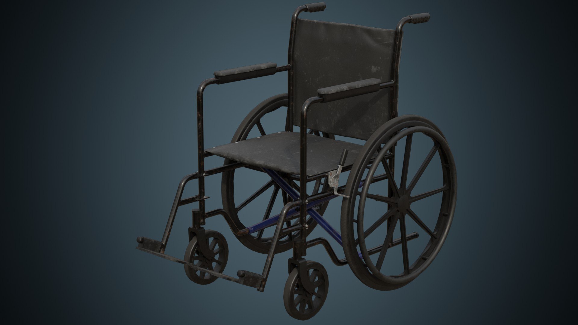 Wheelchair 2B model - TurboSquid 2084652