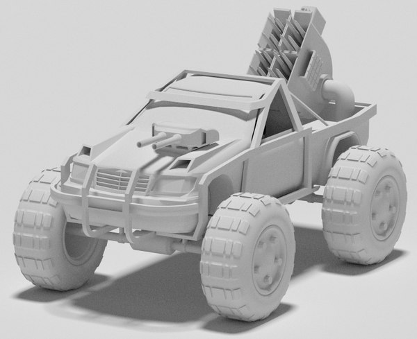 3d war car