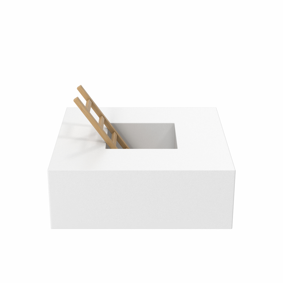 Wooden Ladder And Hole 3D Model - TurboSquid 2291351