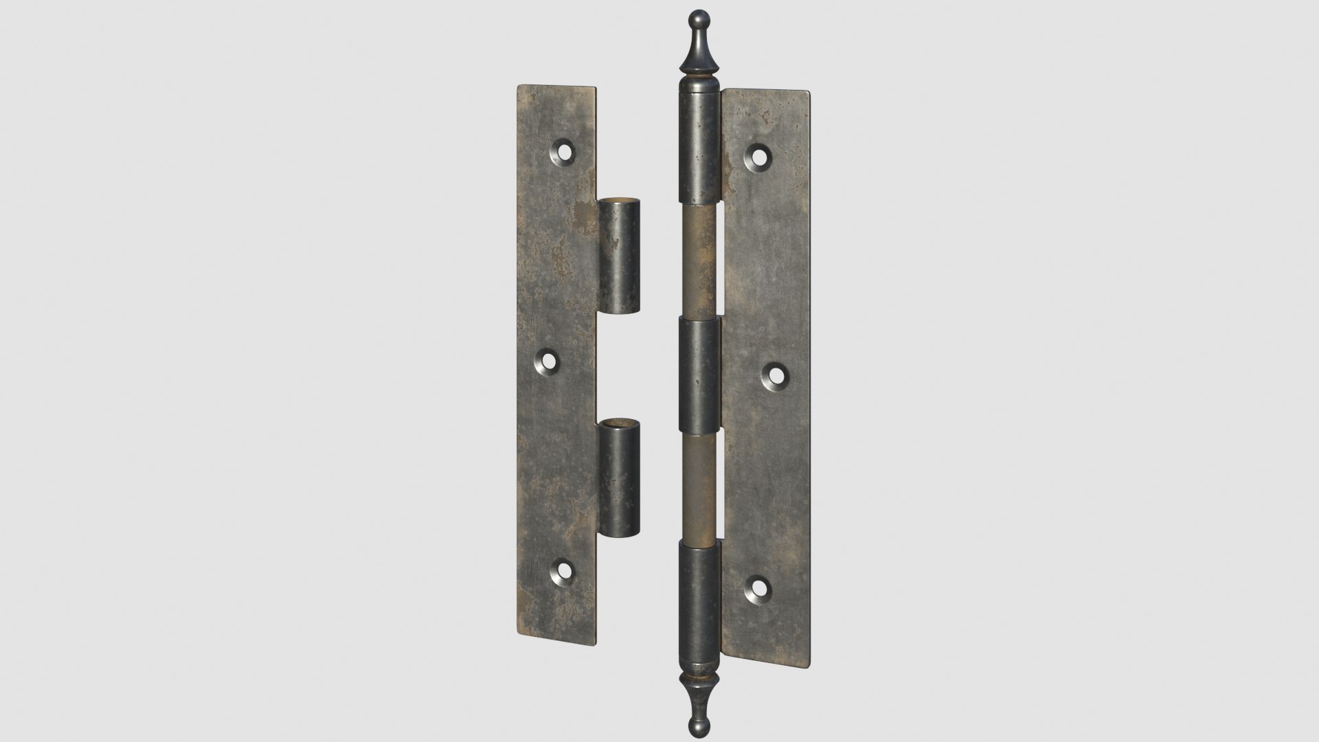 Hinge - Classic Big 3 3D Model - TurboSquid 1746738