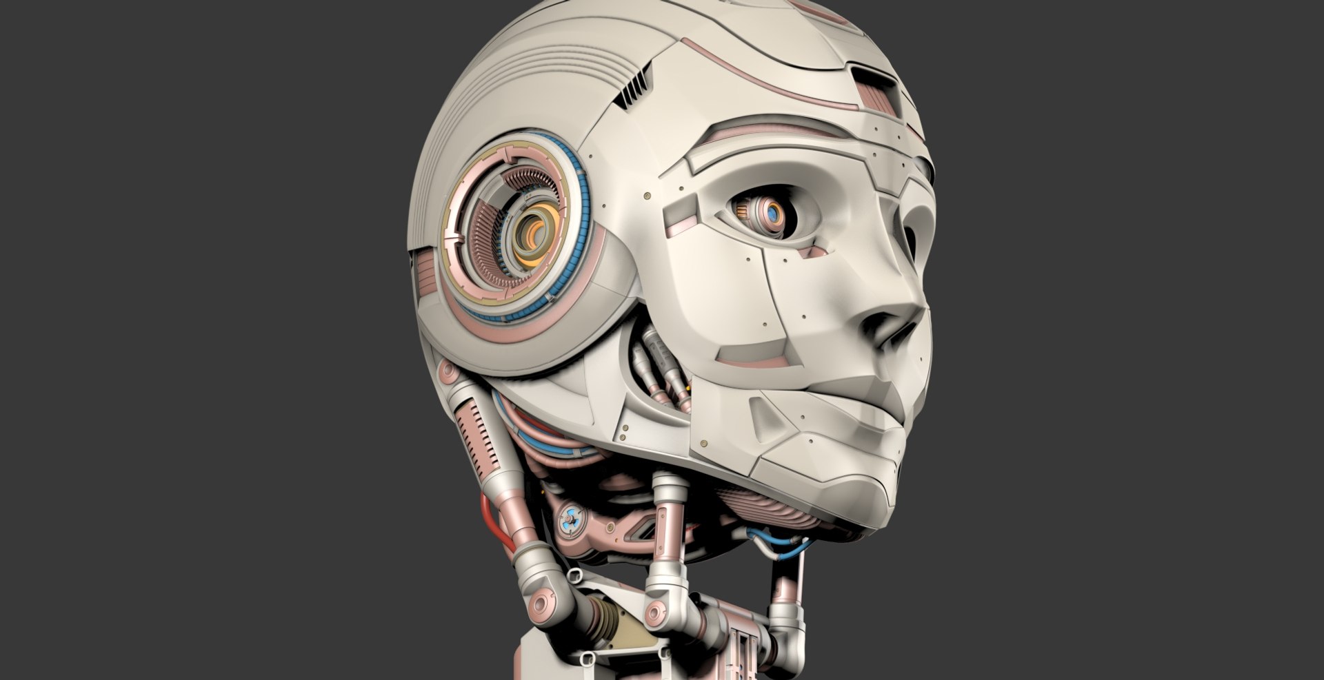 Robot Head 3 Model - TurboSquid 1911852