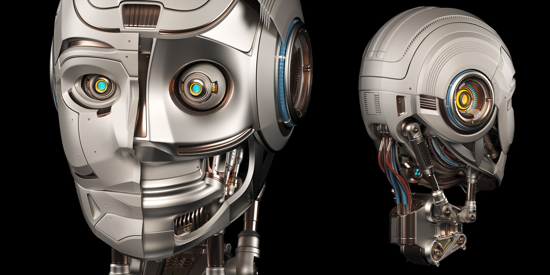 Robot Head 3 Model - TurboSquid 1911852