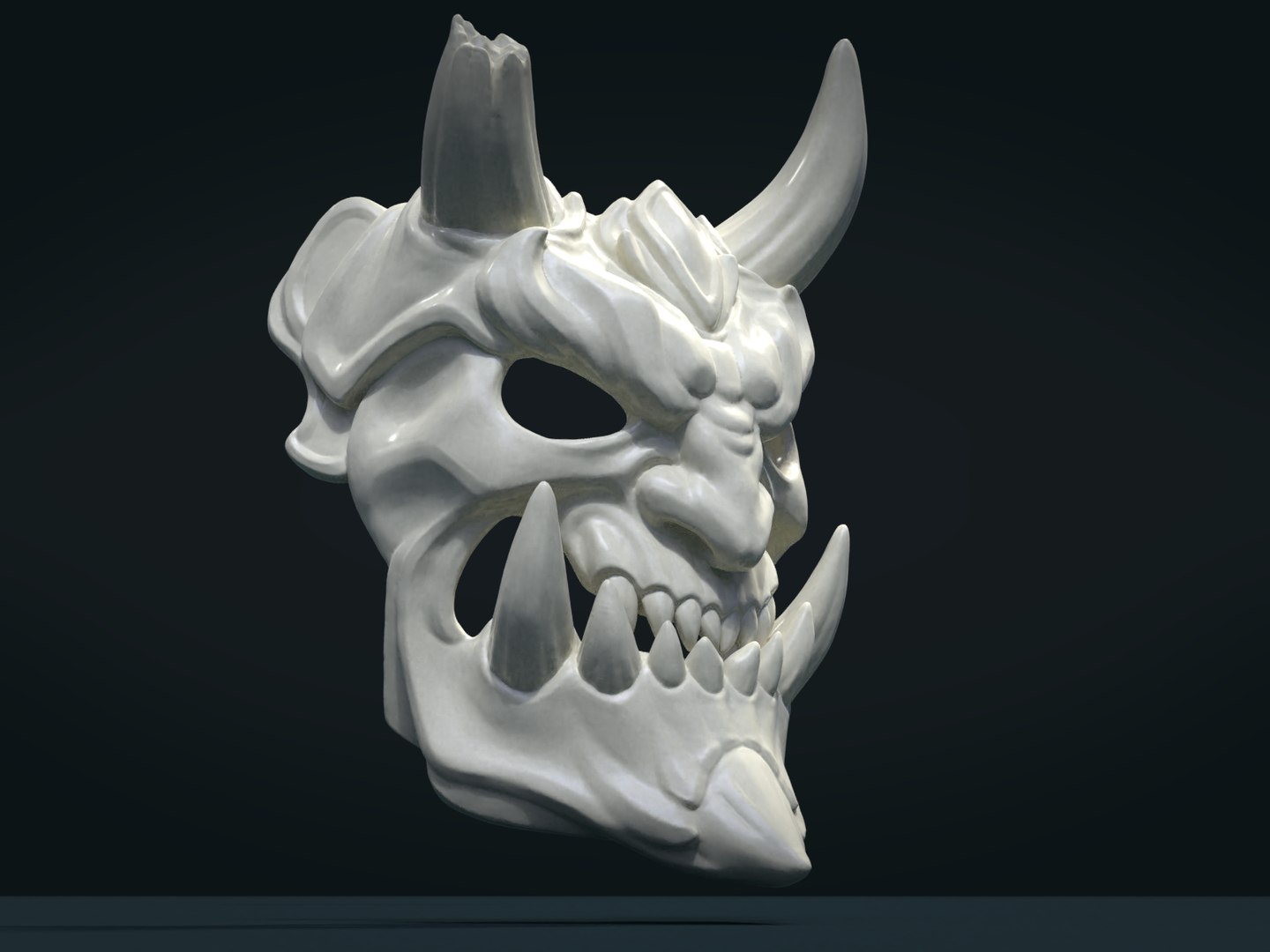 Demon mask model | 1147938 | TurboSquid