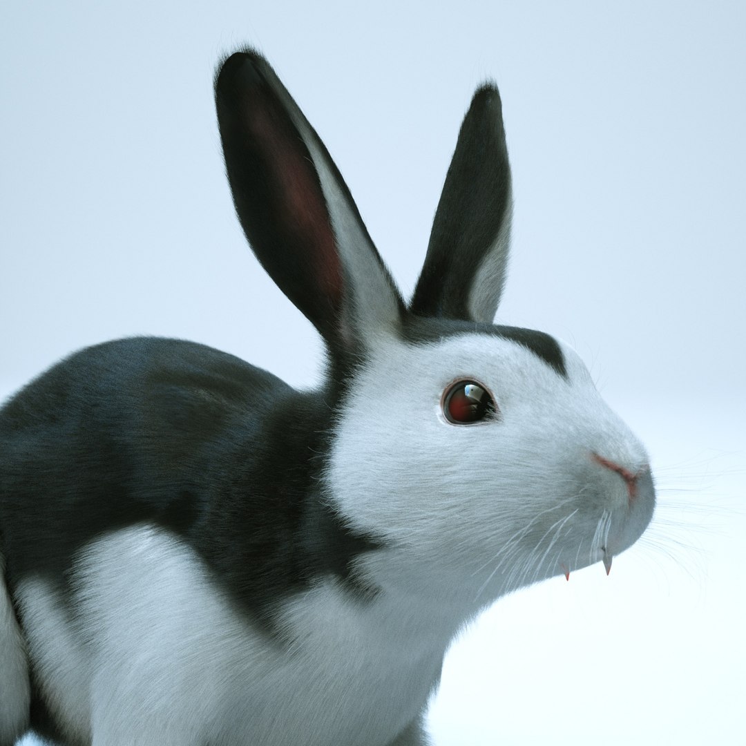 3D Vampire Bunny - TurboSquid 1180833