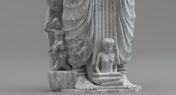 Statue ancient hariti 3D - TurboSquid 1503111