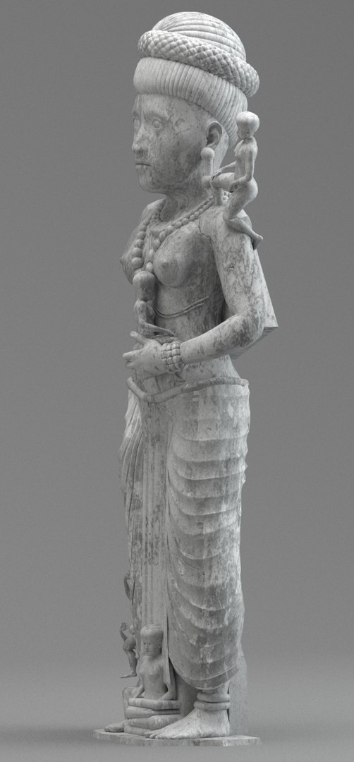 Statue Ancient Hariti 3D - TurboSquid 1503111