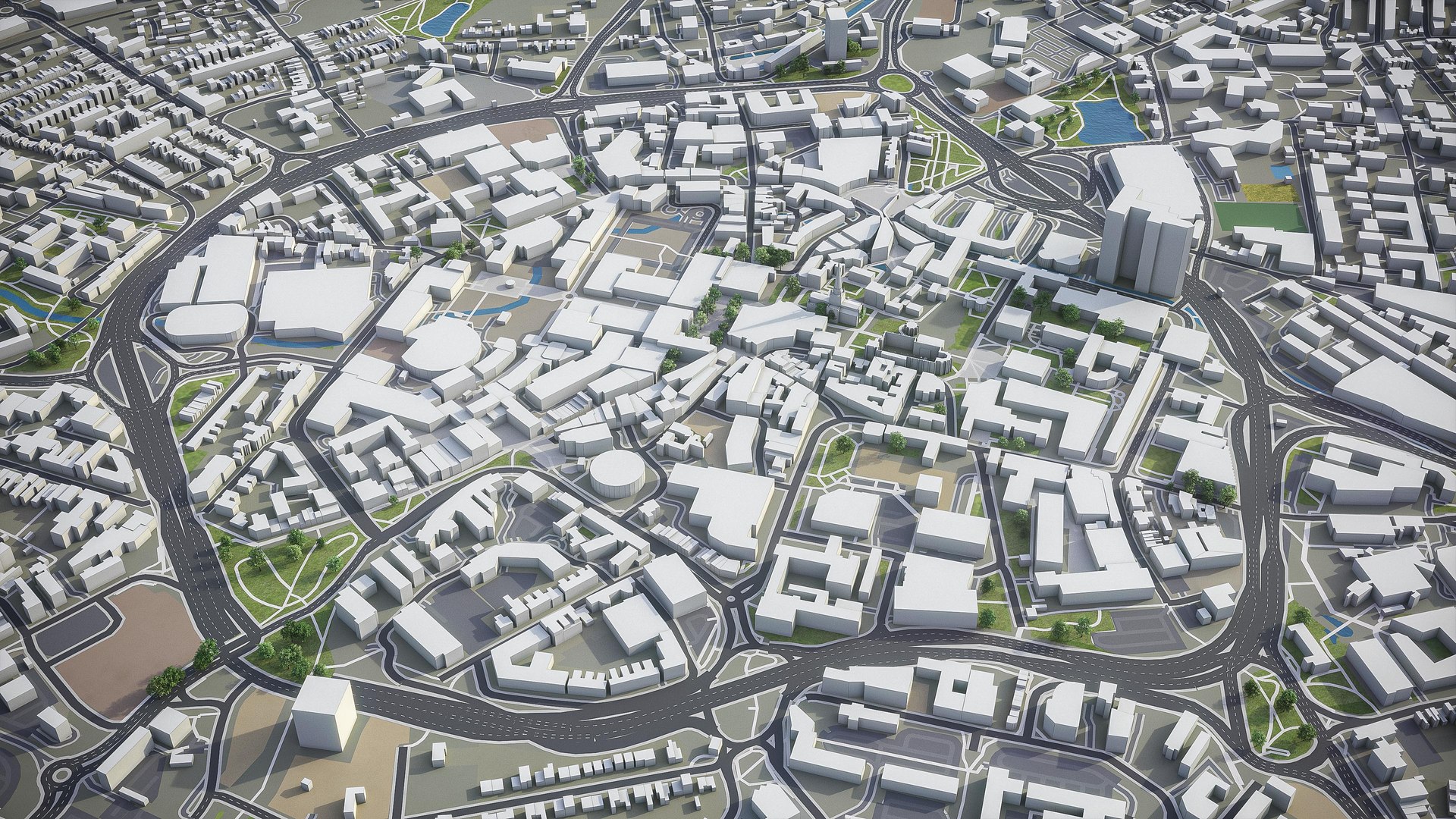 3D coventry surrounding - - TurboSquid 1497745