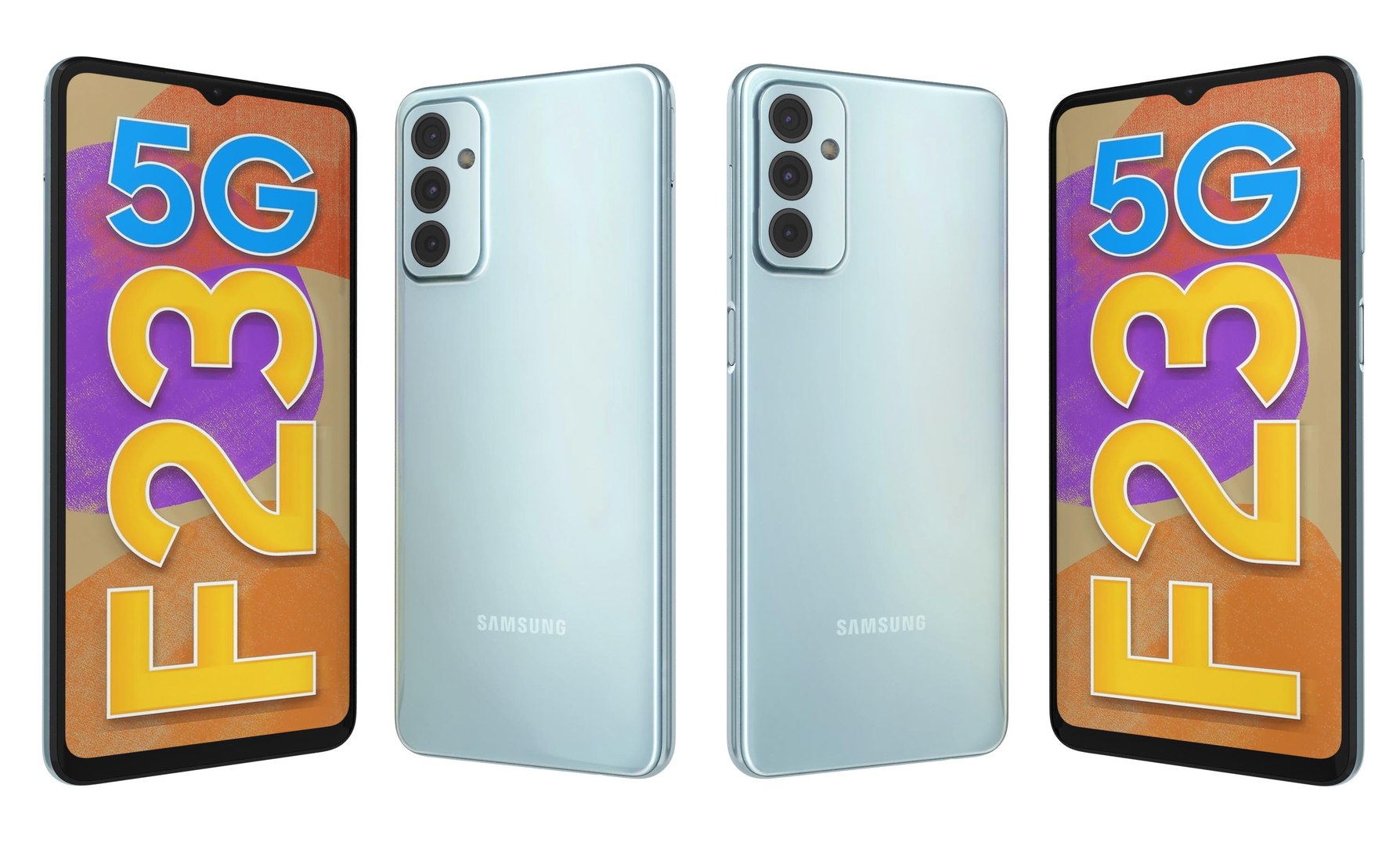 Samsung Galaxy F23 Forest Green 3D model - TurboSquid 1888436