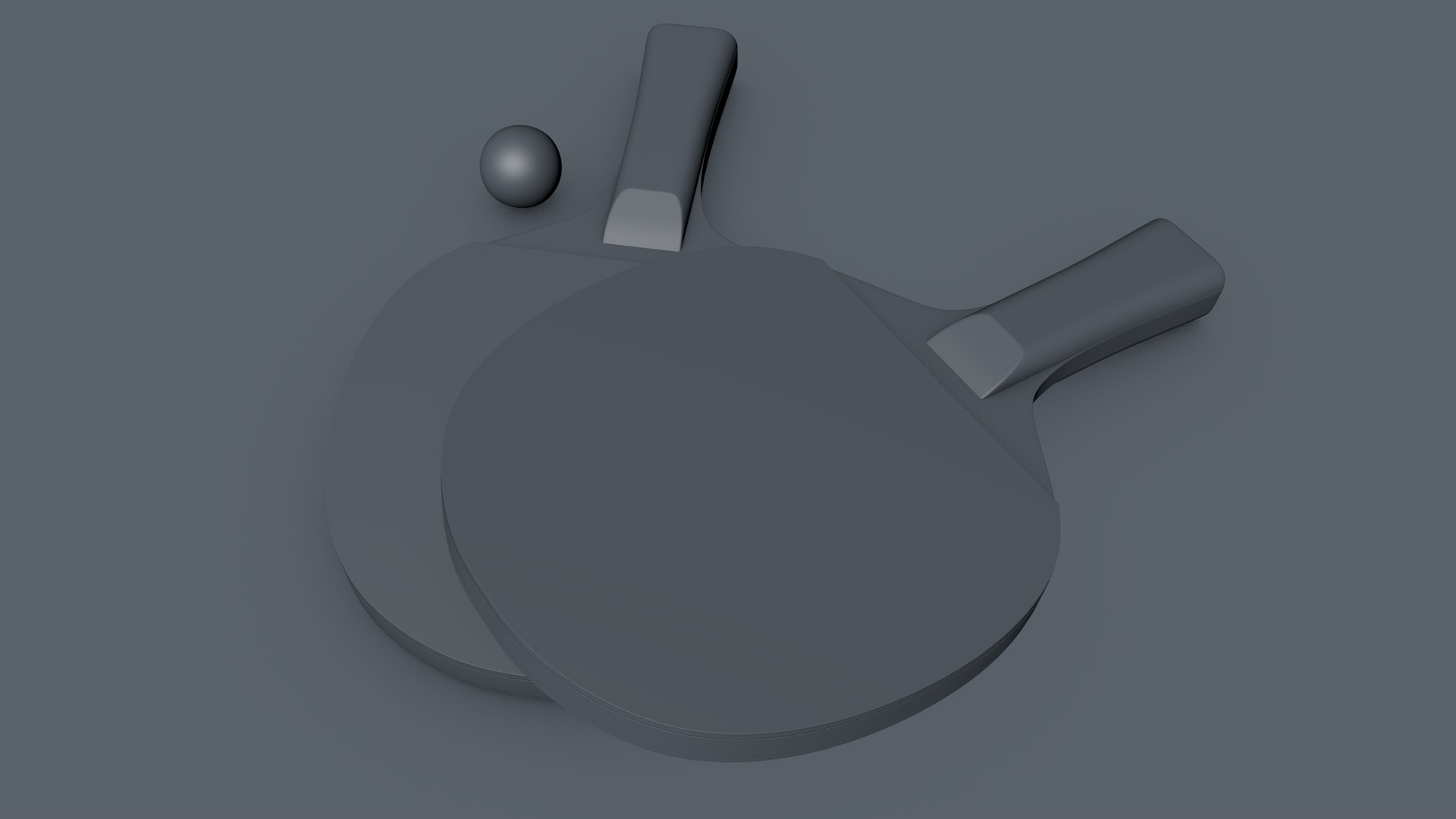 Ping Pong Paddles 3D Model - TurboSquid 2086791