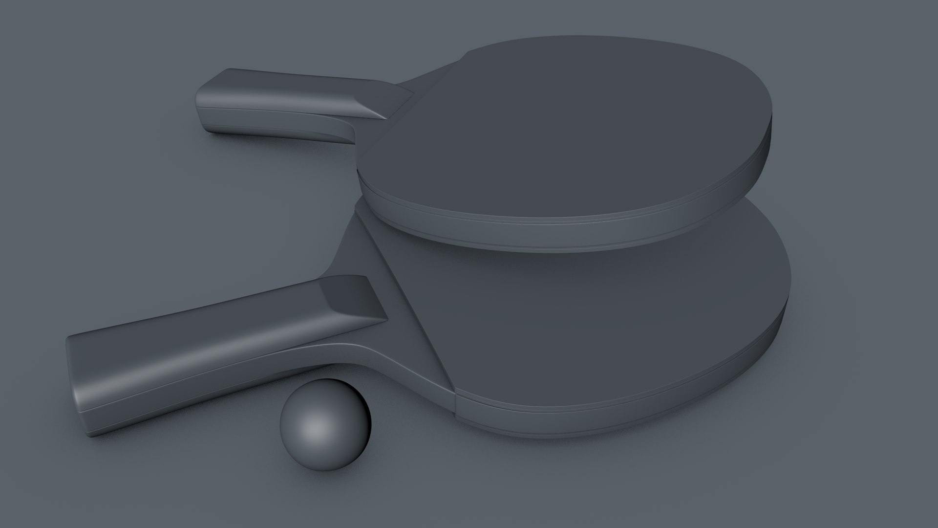 Ping Pong Paddles 3D Model - TurboSquid 2086791