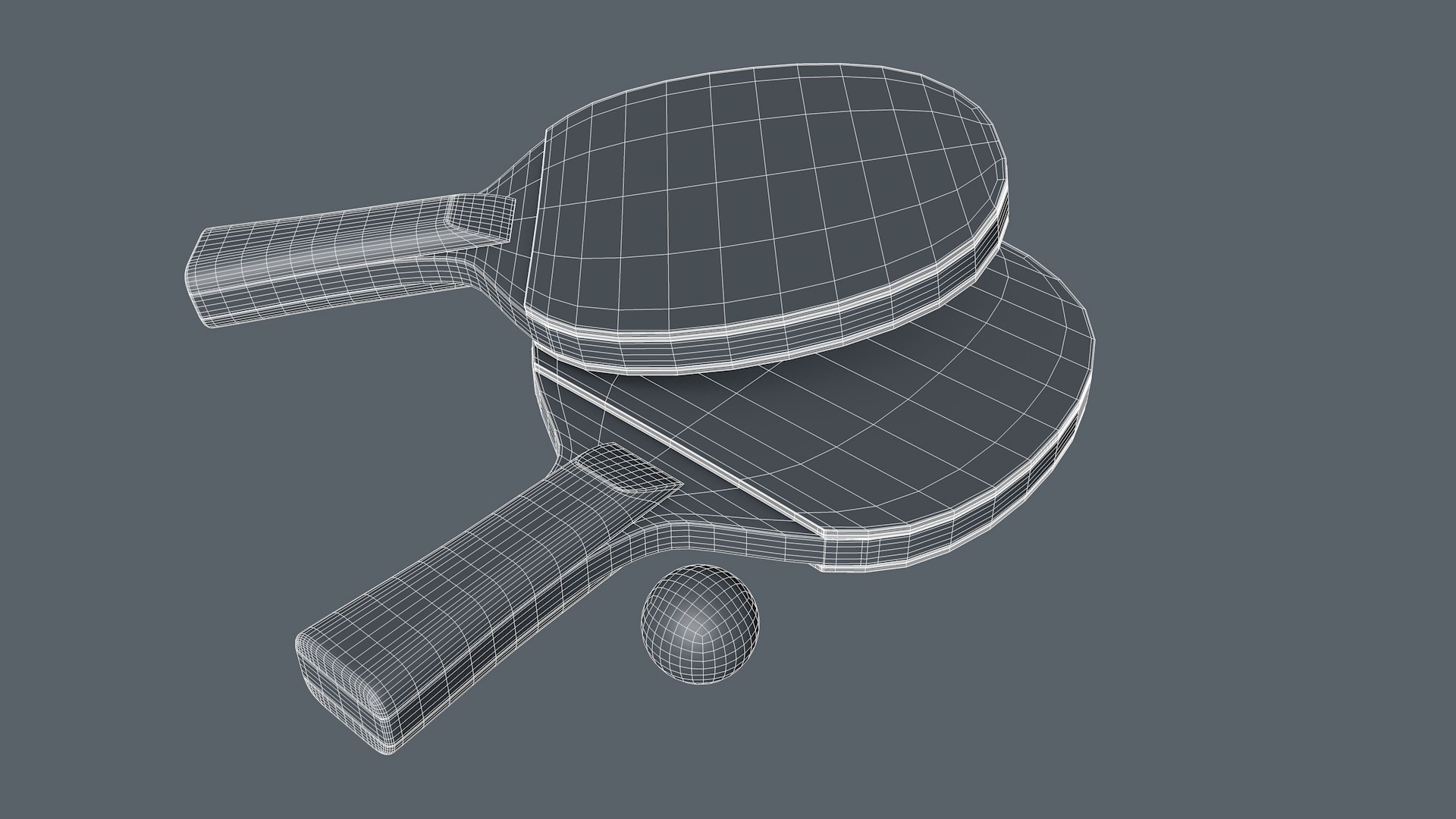 Ping Pong Paddles 3D Model - TurboSquid 2086791