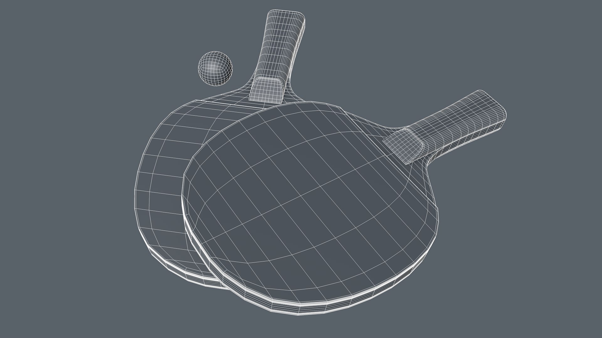 Ping Pong Paddles 3D Model - TurboSquid 2086791