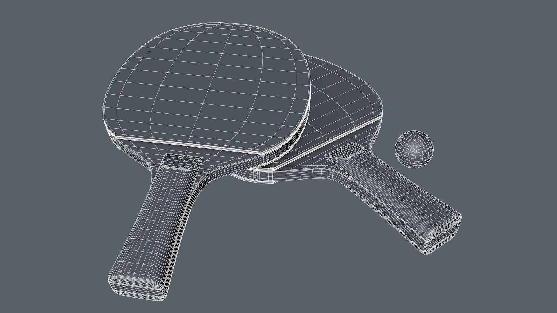 Ping Pong Paddles 3D Model - TurboSquid 2086791