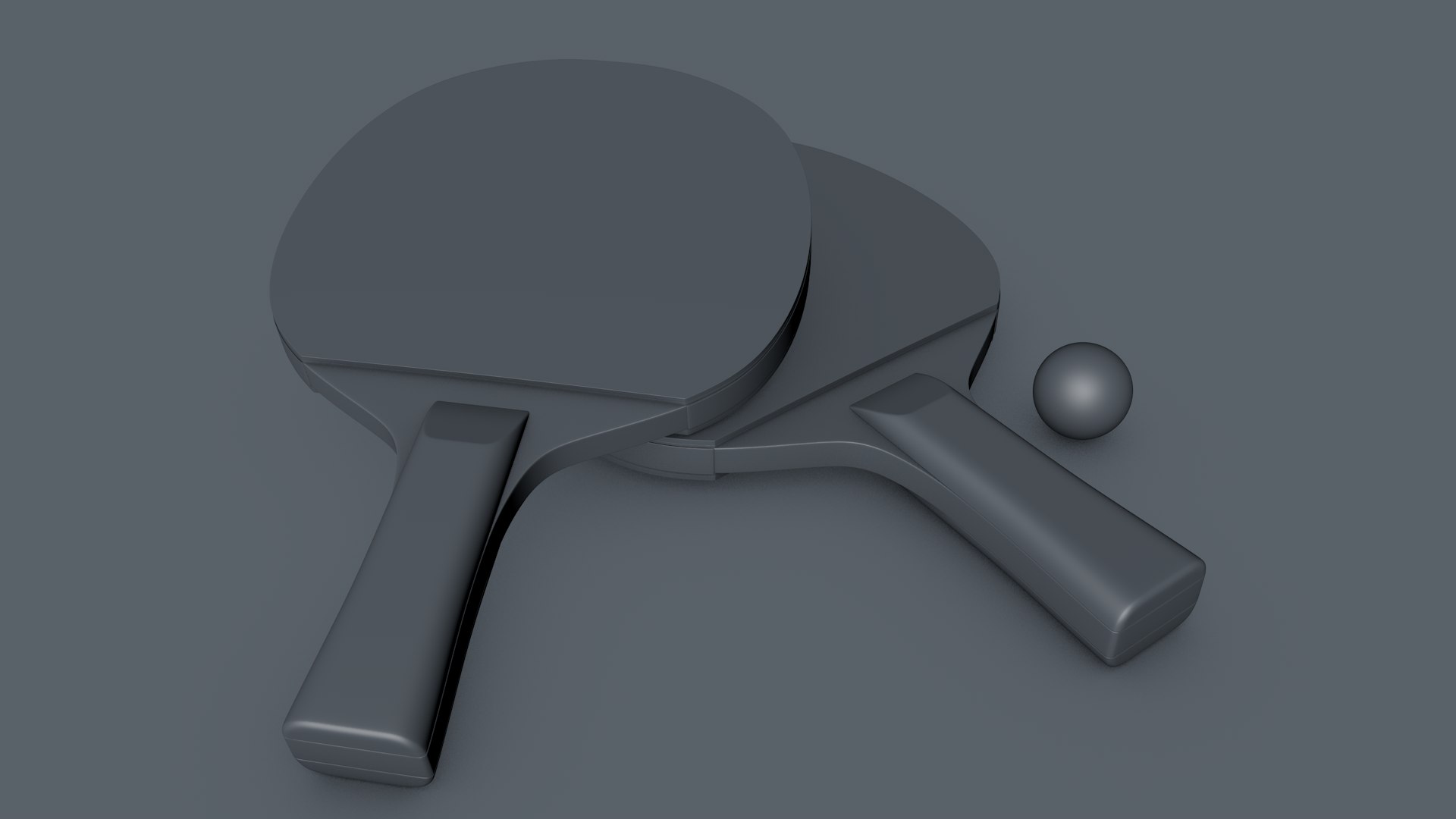 Ping Pong Paddles 3D Model - TurboSquid 2086791