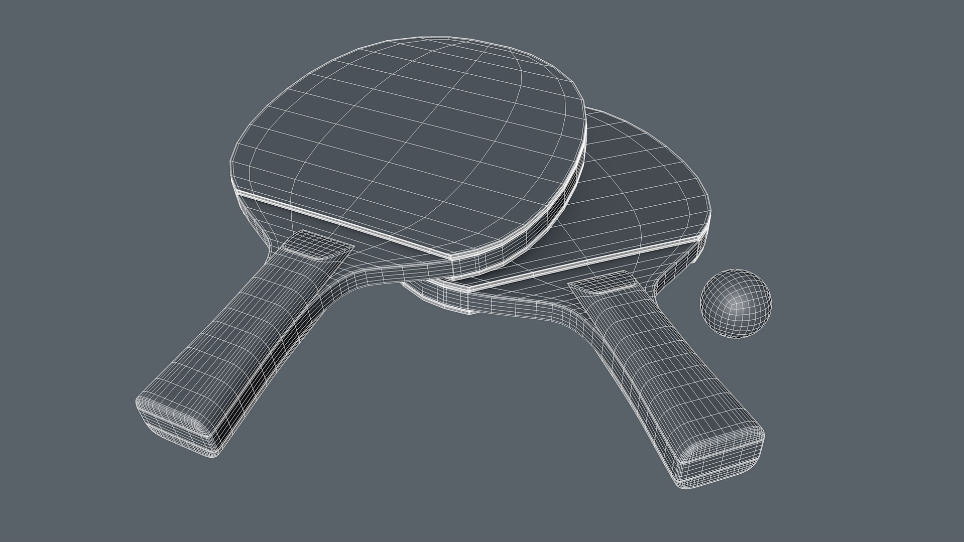 Ping Pong Paddles 3D Model - TurboSquid 2086791