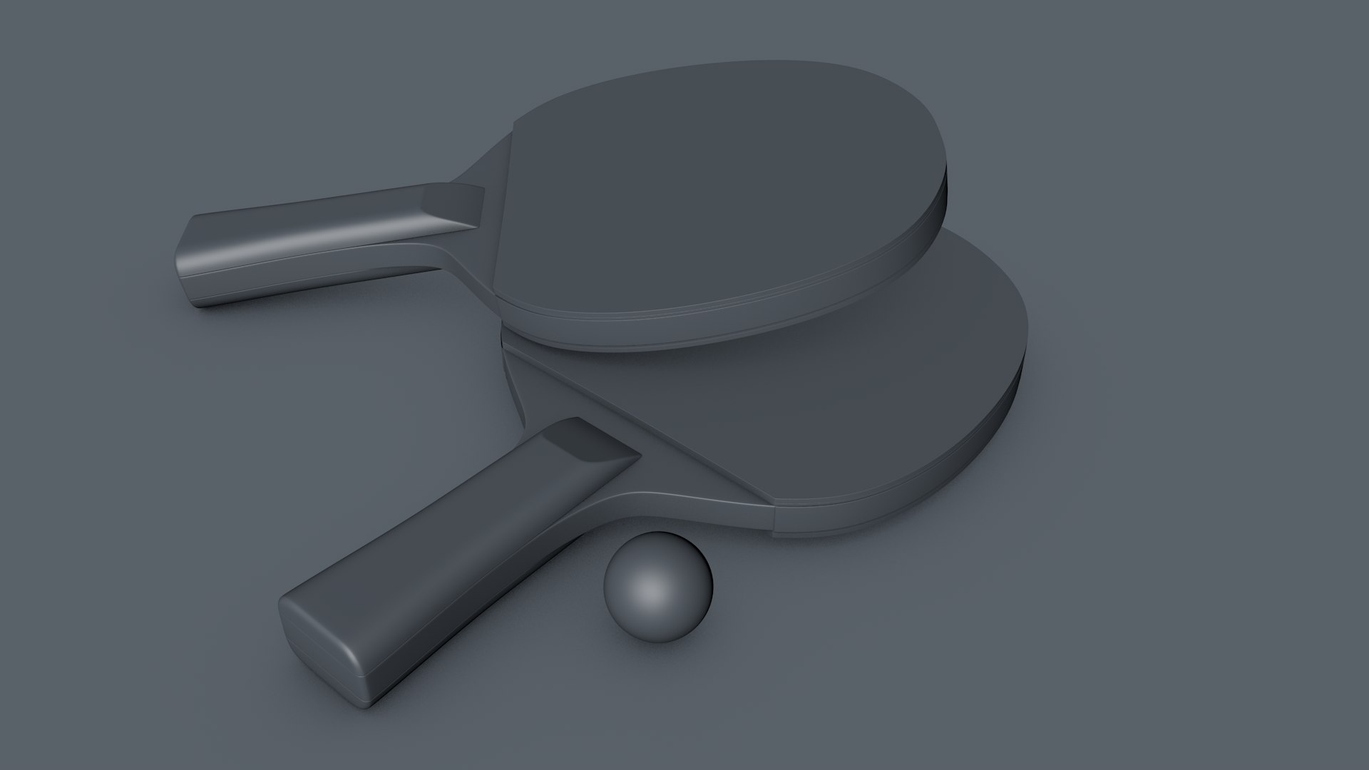 Ping Pong Paddles 3D Model - TurboSquid 2086791