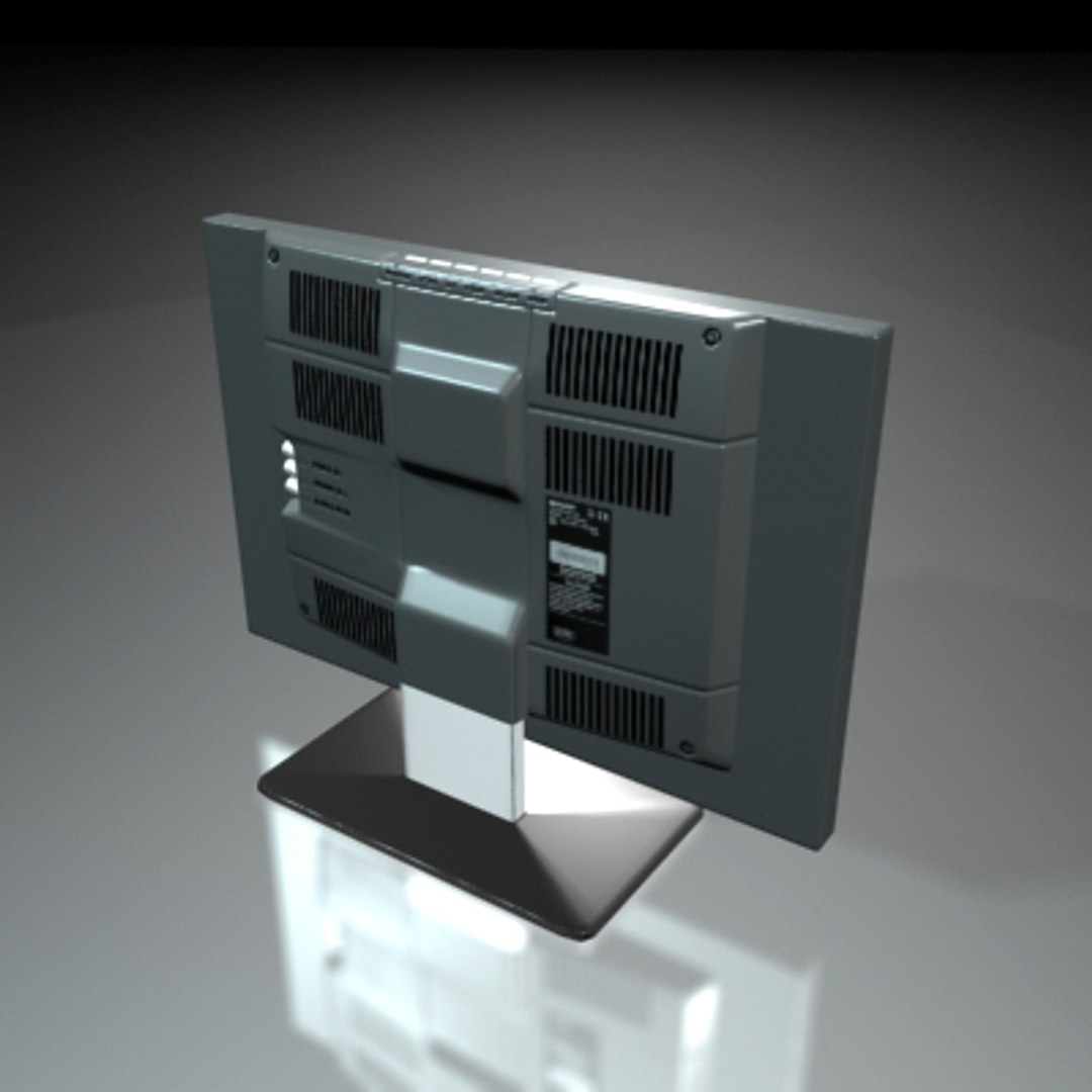 Lcd Tv 3d Model