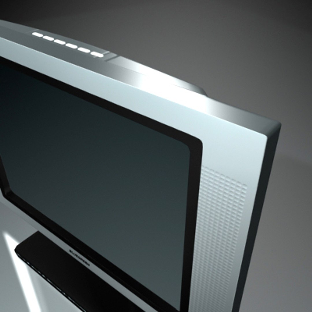 Lcd Tv 3d Model