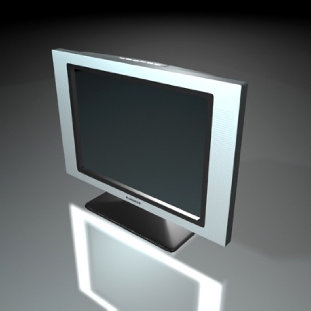 Lcd Tv 3d Model