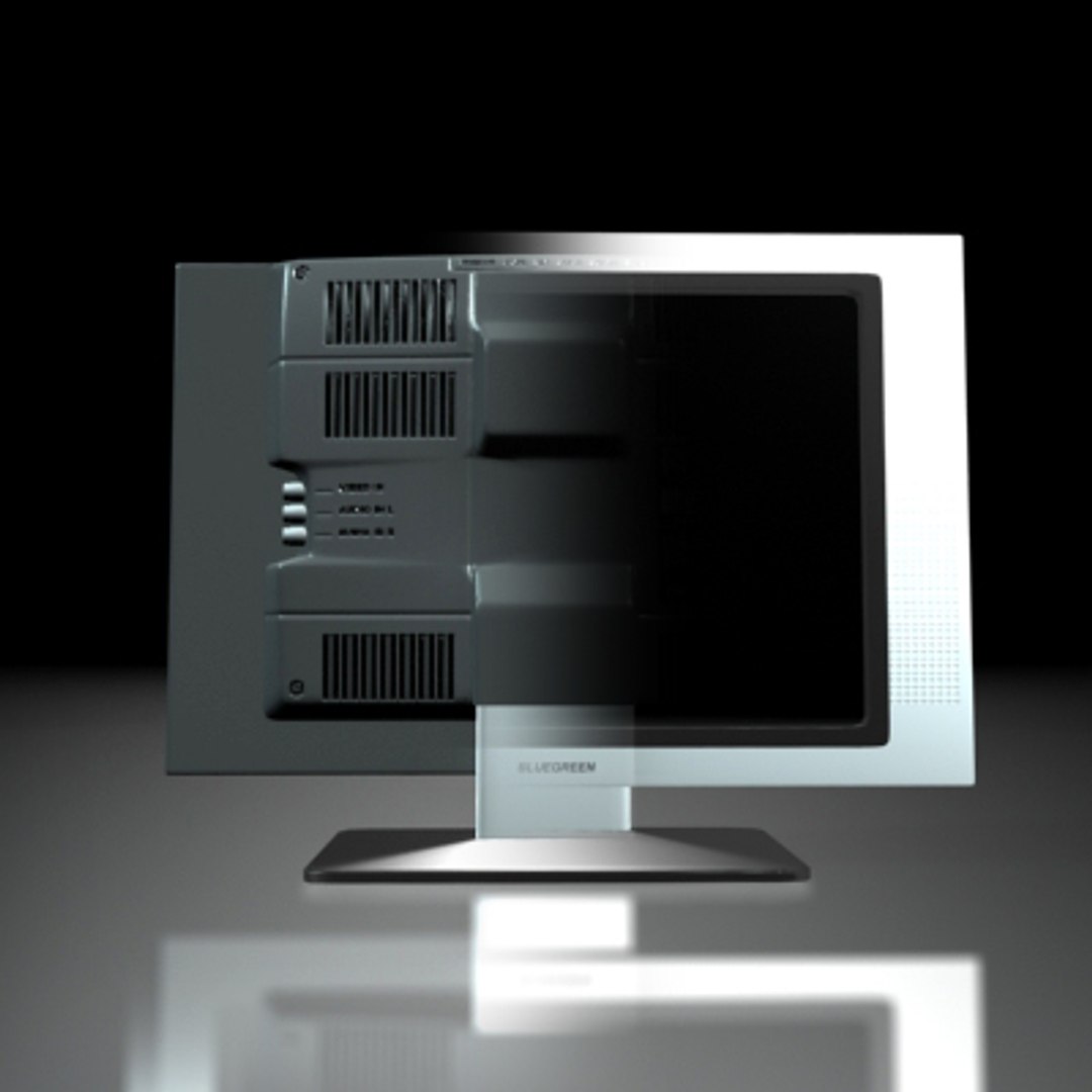 Lcd Tv 3d Model