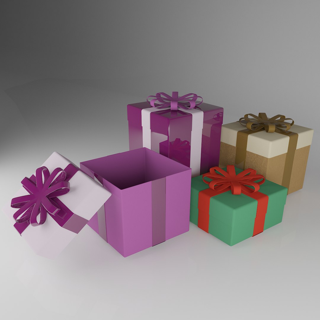 3D model GIFT BOX - TurboSquid 2170655