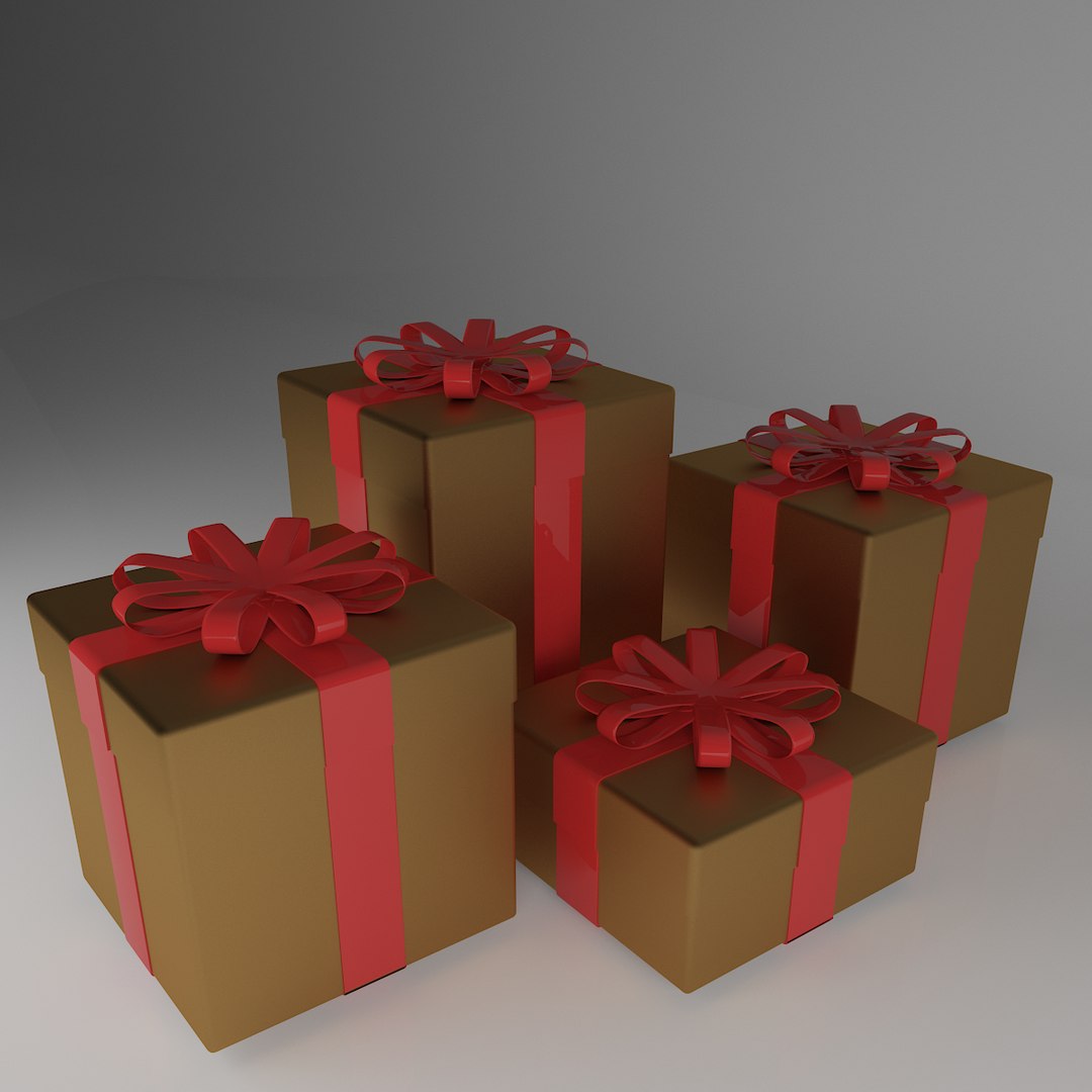 3D model GIFT BOX - TurboSquid 2170655