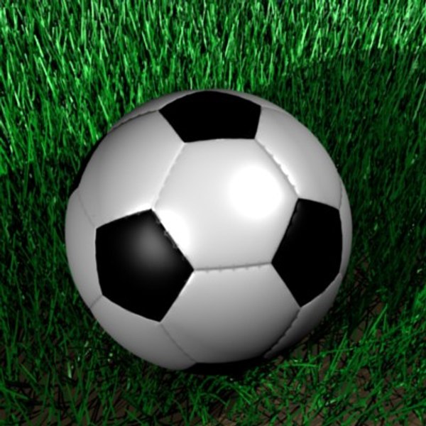 realistic soccer ball soccerballs 3d model
