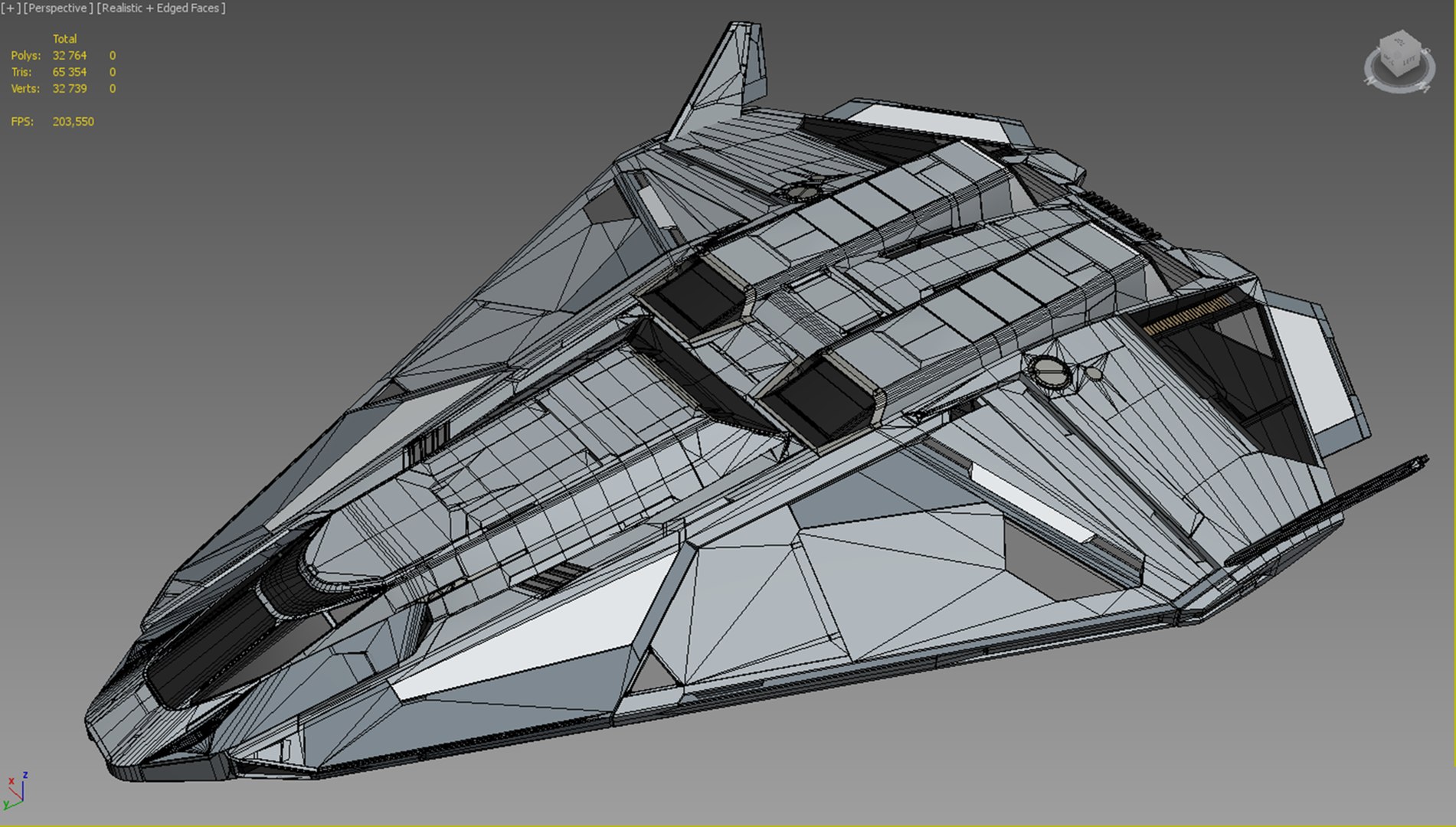 3D Space Fighter - TurboSquid 1604978