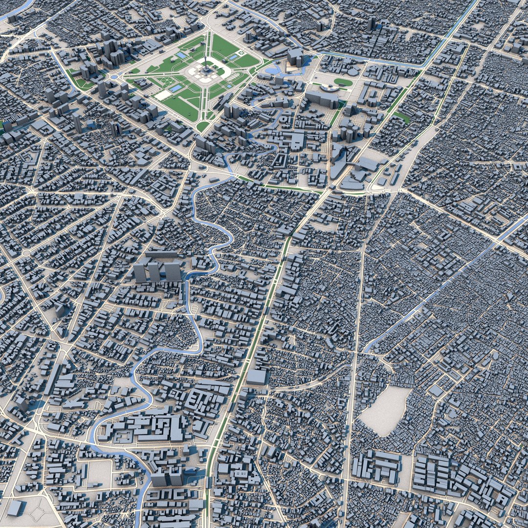 3D Jakarta City Indonesia - TurboSquid 2306852