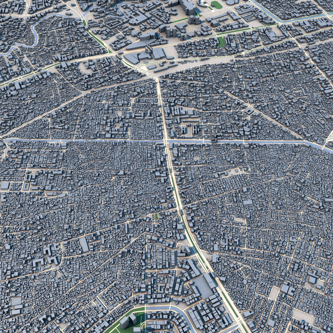 3D Jakarta City Indonesia - TurboSquid 2306852