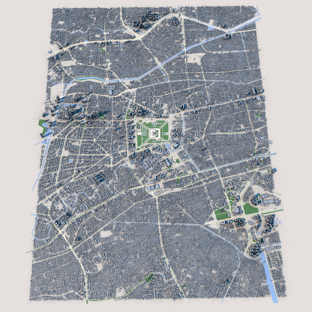 3D Jakarta City Indonesia - TurboSquid 2306852