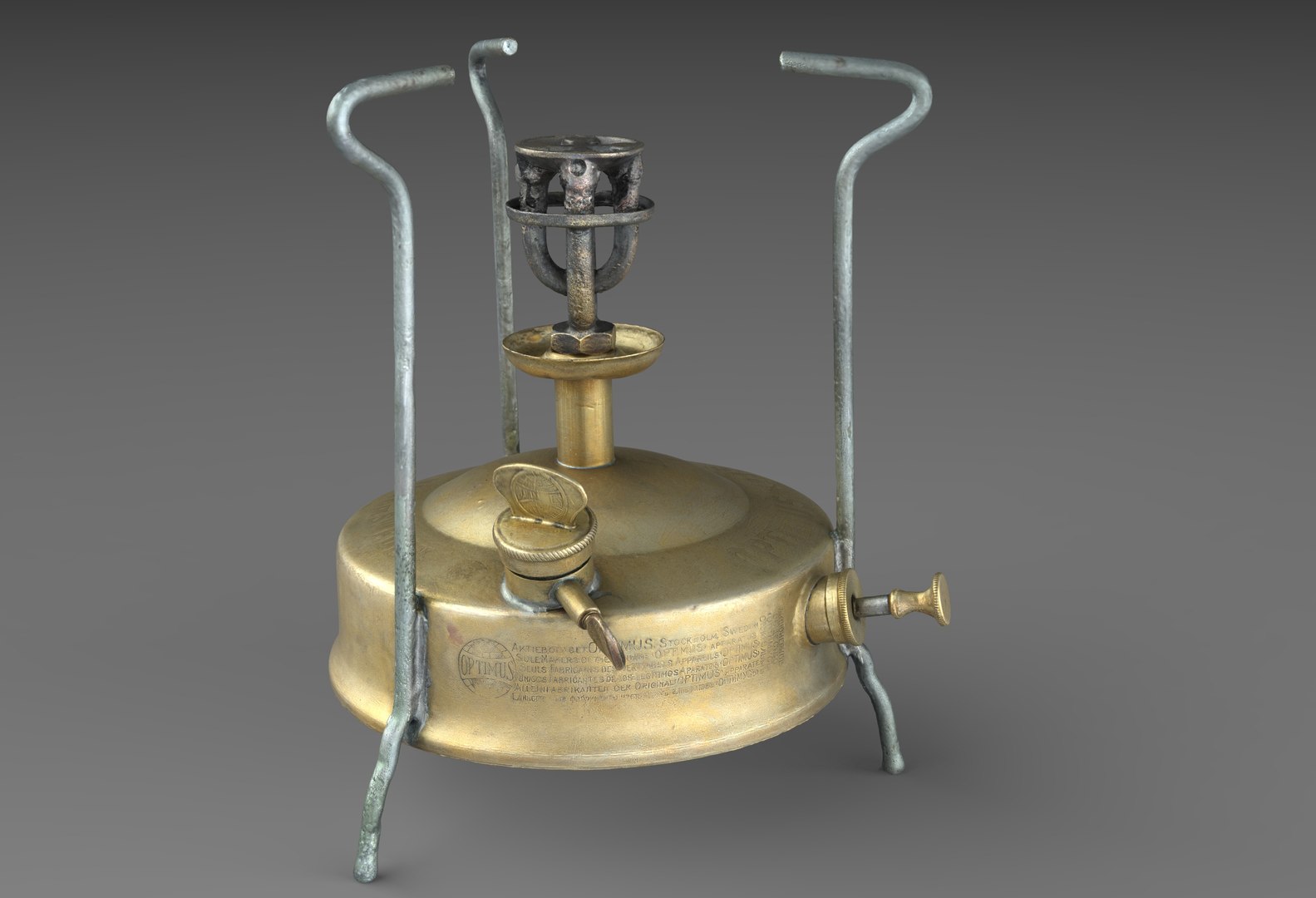 3D Camp Stove Primus - TurboSquid 2087132
