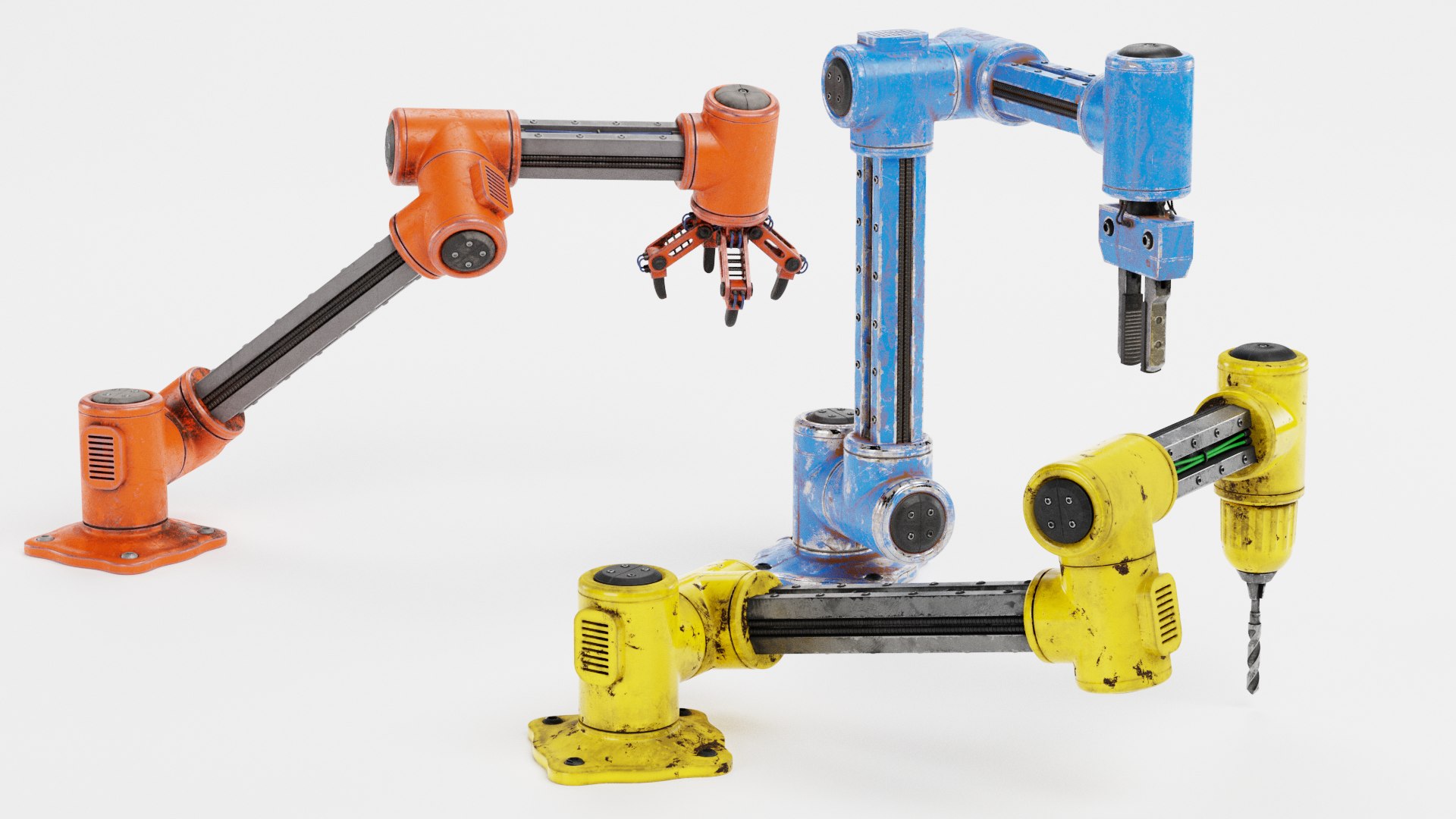 3D Model Robotic Arms Used - TurboSquid 1732889