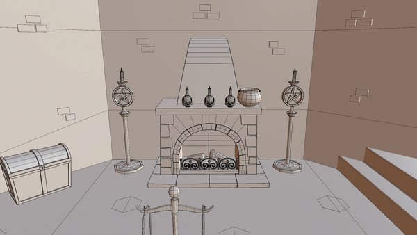 3D model magic room - TurboSquid 1676349